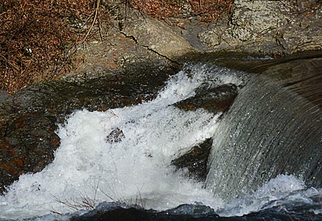 Siegwasserfall und Burgruine Windeck
